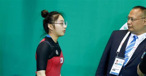 포토 박민경 선수 아슈가바트 아시아역도선수권대회 2017 여자 63kg