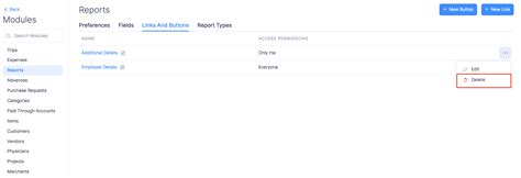 Custom Links User Guide Zoho Expense