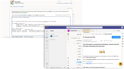 Perfect Wiki Vs Dokuwiki Comparing Usability And Features