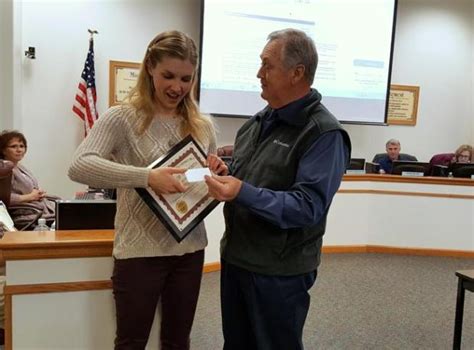 Elsa Stanley Honored As Re 3 School District Employee Of Month The