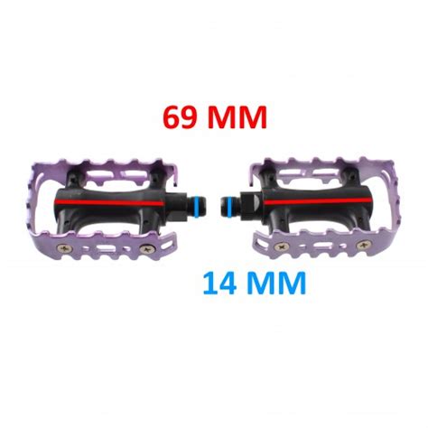 Coppia Pedali Ciclo Mtb Viola Sarrimoto It