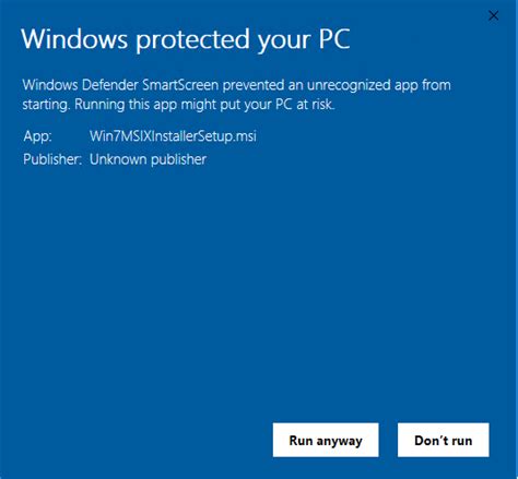 Msi Is Not Signed · Issue 68 · Microsoftmsix Packaging · Github