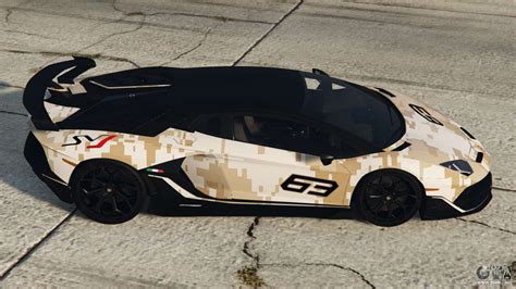 Lamborghini Aventador Svj 63 2019 S5 [add On] Para Gta 5