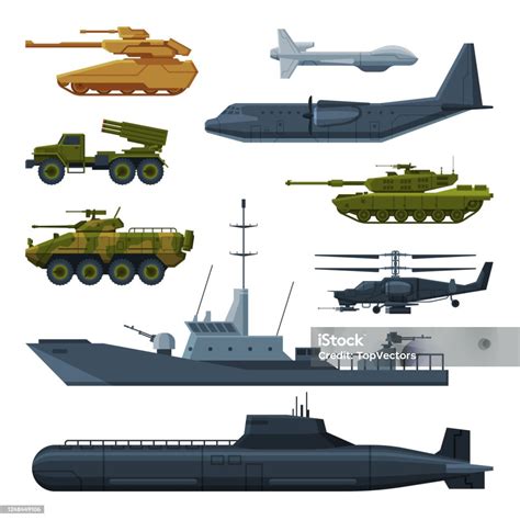 장갑 육군 차량 컬렉션 군사 무거운 특수 수송 플랫 벡터 일러스트 일러스트레이션에 대한 스톡 벡터 아트 및 기타 이미지 일러스트레이션 0명 군사 Istock