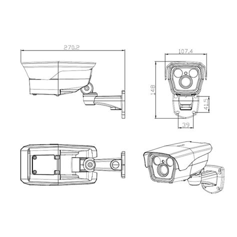 Polycam Plsecu Motorized Ip Camera 2mp Starlight Wdr Ip Camera Motorized Lens Ip Camera For Sale
