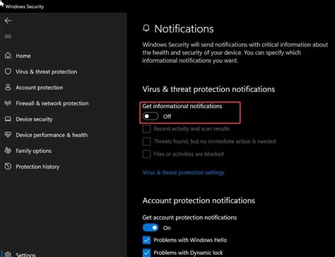 How To Disable Non Critical Notifications From Windows Security Technoresult