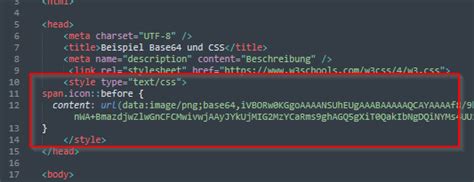Bilder Mit Base64 Kodierung Mit Css In Html Verwenden Ekiwide