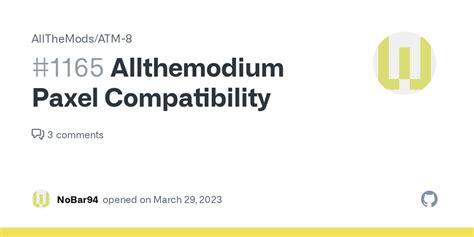 Allthemodium Paxel Compatibility Issue 1165 AllTheMods ATM 8 GitHub