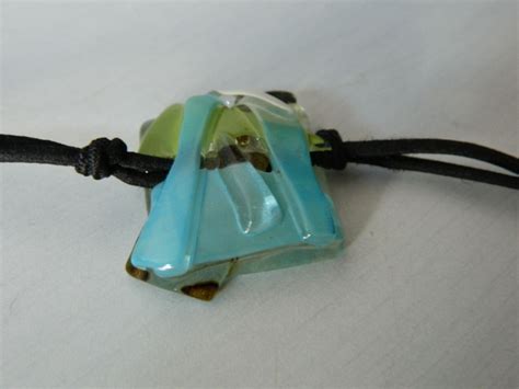 Bracelet Fabrication Artisanale Pierre En Verre Luckyfind
