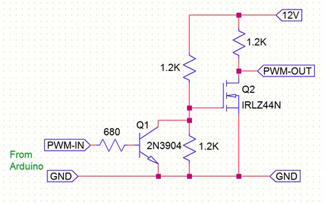 Amplifying Of A Pwm Signal Generated From Arduino Uno General