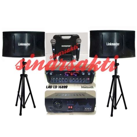 Promo Paket Sound Karaoke Speaker Inch Harga Hemat Kualitas Oke Diskon Di Seller Ryoma