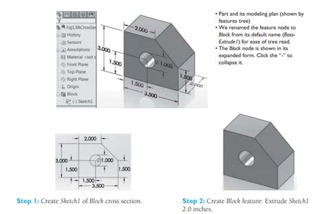 Understanding Cad Modeling Approaches In Solidworks Cross Section Vs Features Geoworld