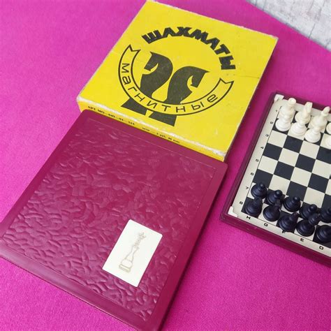 Советские дорожные шахматы на магнитах СССР игра для детей игрушка 350 грн Детские