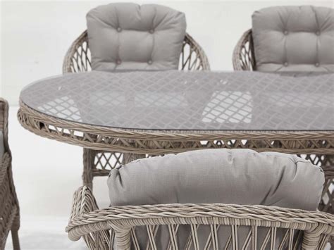 Sofia Bahçe Yemek Masa Seti Gri Storish Mobilya