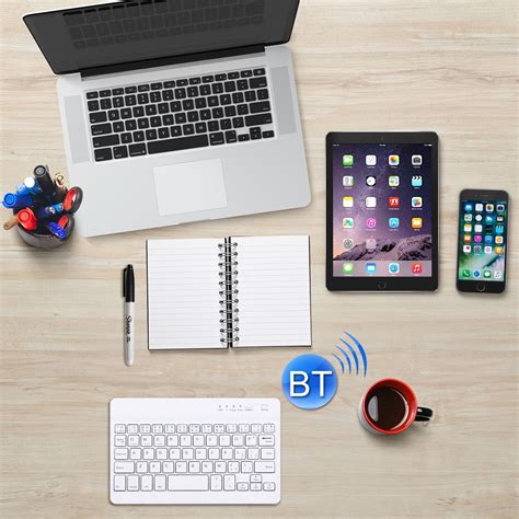 Portable Bluetooth Wireless Keyboard Compatible With Inch Tablets With Bluetooth Functions