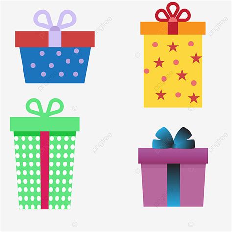귀여운 선물 상자 디자인 Png 배경 리본 일러스트 선물 일러스트 선물 상자 디자인 선물 벡터 Png 일러스트 및 벡터 에 대한 무료 다운로드 Pngtree