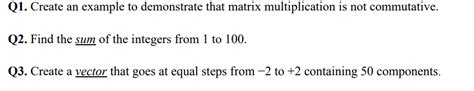 Solved WRITE A MATLAB CODE TO SOLVE THESE QUESTIONS USING Chegg