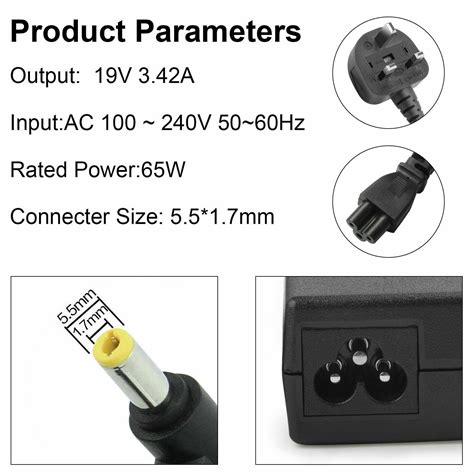 V Power Supply Adapter For Acer Monitor S Hl S Hl S Hl G Hl G Hql Ebay Uk