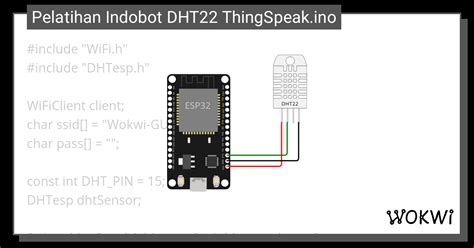 Pelatihan Indobot Dht22 O Wokwi Arduino And Esp32 Simulator