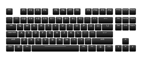 Computer Keyboard Vector Art Icons And Graphics For Free Download