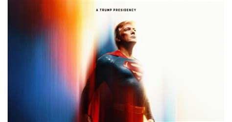 Тръмп се показа като Супермен публикуваха го от Белия дом