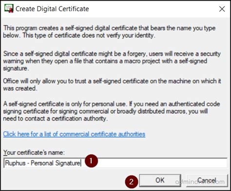 Digitally Sign A Word Document For Enhanced Security