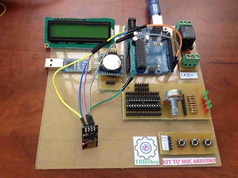 Hướng Dẫn Sử Dụng Module Wifi Esp8266 V1 Với Arduino Uno R3 Tdhshop