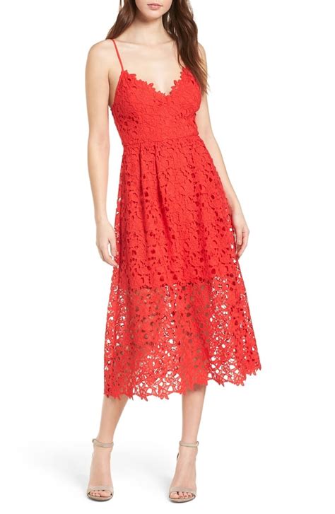 Astr The Label Lace Midi Dress Best Bridesmaid Dresses 2018
