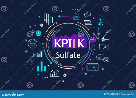 Colorful Illustration Of Data Analytics And Kpi Metrics With Graphs And