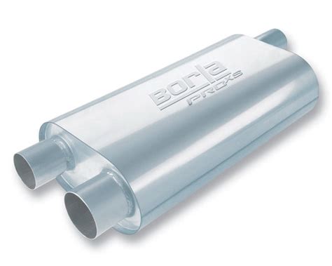 Borla Universal Oval Transverse Single 3in Inlet25in Outlet 19in X 10
