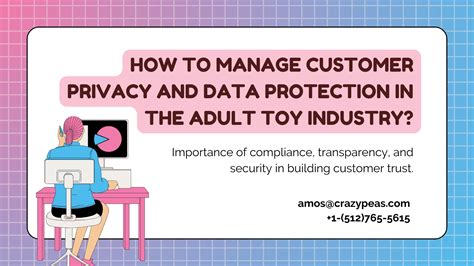 How To Manage Customer Privacy And Data Protection In The Adult Toy Industry