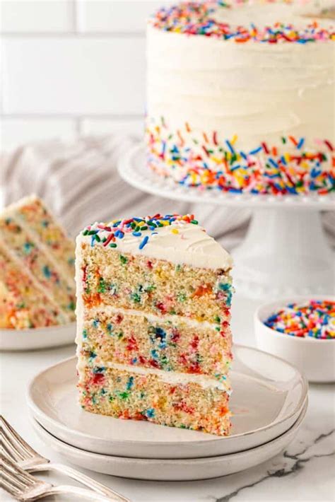 Vanilla Cake Mix With Sprinkles