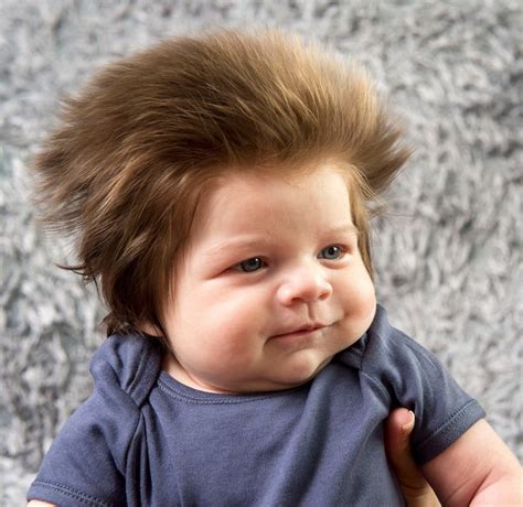 El Bebé Con El Mejor Pelo Del Mundo Es Furor En Las Redes Infobae