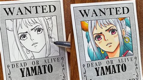 How To Draw Yamato From One Piece Step By Step Youtube