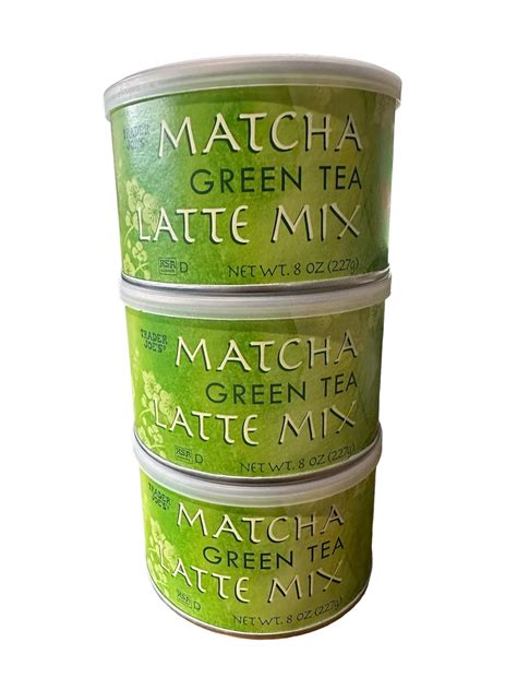 Trader Joes Matcha Green Tea Latte Mix Pack Of 3