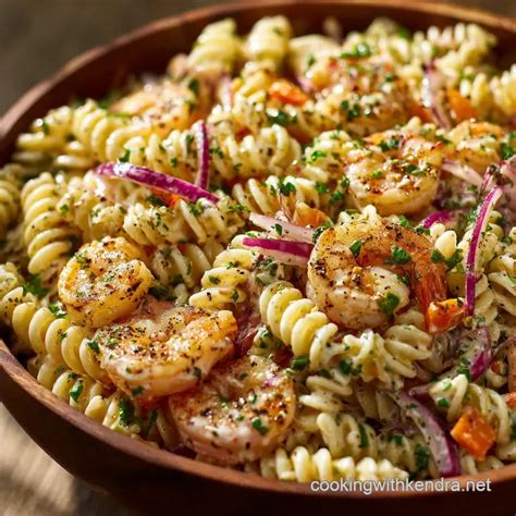 Creamy Shrimp Pasta Salad