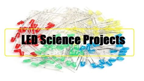 Led Science Project Conductor Of Electricity Using Water Diy Pandit Science Projects