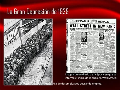 ¿qué Es La Gran Depresión En 1929 Dvbc