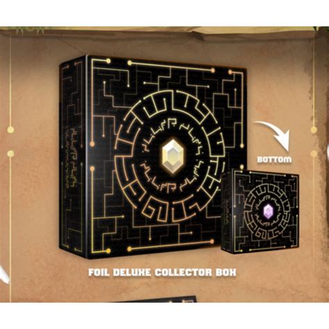 Fools Gold Into The Bellowing Wilds Foil Deluxe Collectors Box