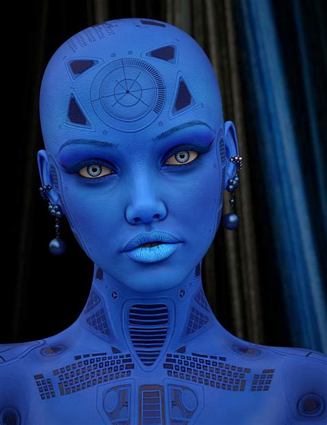 Blue Textures Set For Genesis 9 Daz 3d