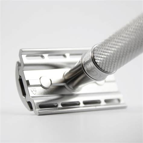 Edwin Jagger 3one6 Stainless Steel Safety Razor Traditional De Double