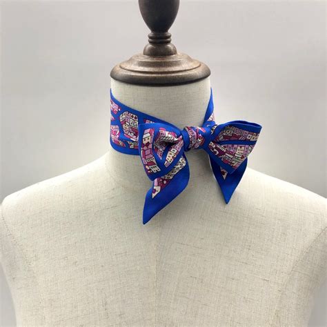 Hermes Twilly Blue 237023300 Luxury Accessories On Carousell