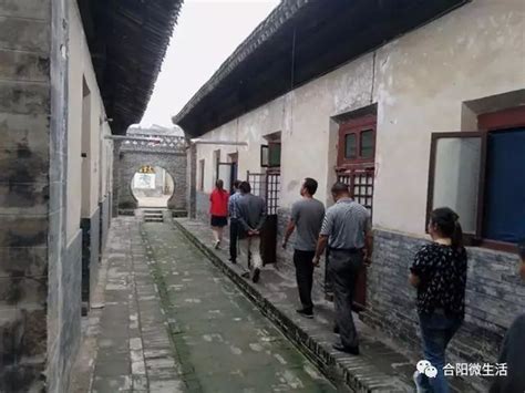 合阳同家庄镇学校全体党员干部集体参观杨荫东故居 ，发扬革命精神