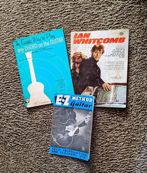 Guitar Instruction Books Etsy