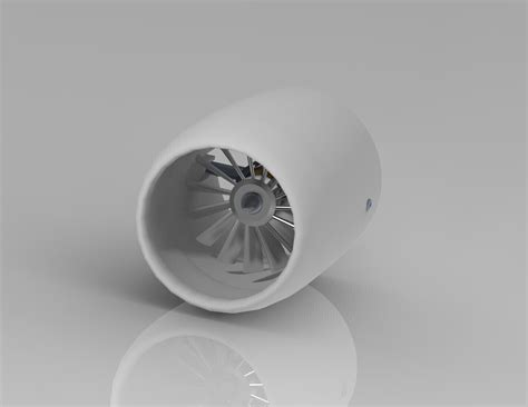 Stl File Edf Turbine Engine Ducket Fan Jet Engine 💭 ・3d Print