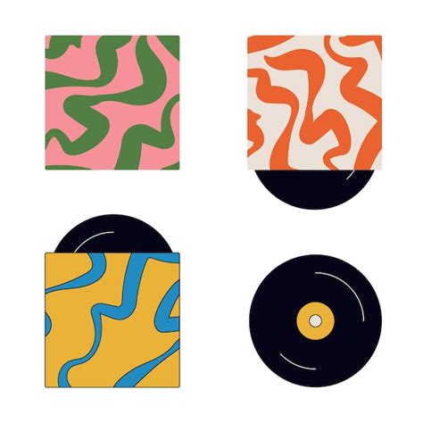 Premium Vector Retro Poster Print With Vintage Hippie Colors On Music Theme Groovy 1970 Banner