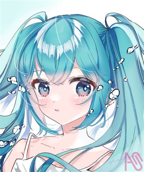 涼しいミクちゃん 四葉ぐみぃ 插图 ART street