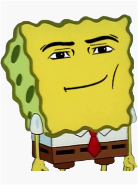 Pegatina «roblox Cara Bob Esponja De M1lkslyvan Redbubble