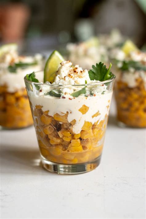 Elote In A Cup Recipe Esquites Mexican Street Corn Salad Grilled