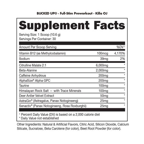 Best Pre Workout Supplements Pre Workout For Men And Women Bucked Up